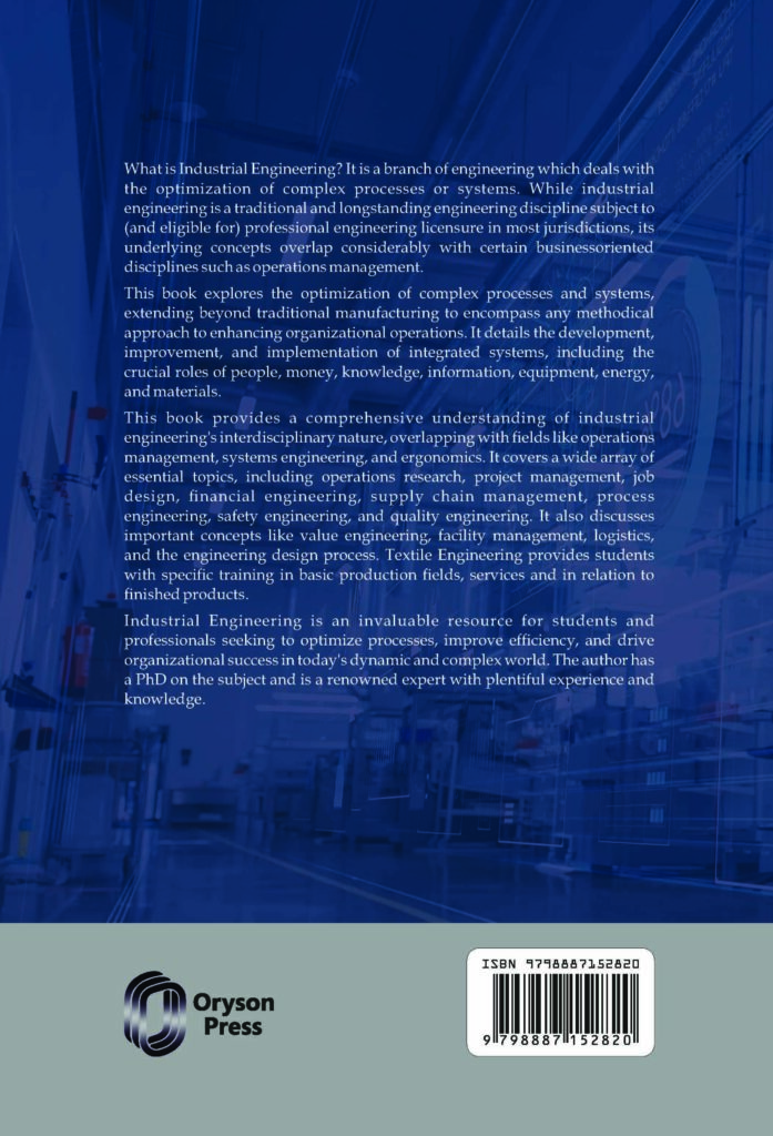 Industrial Engineering – Oryson Press