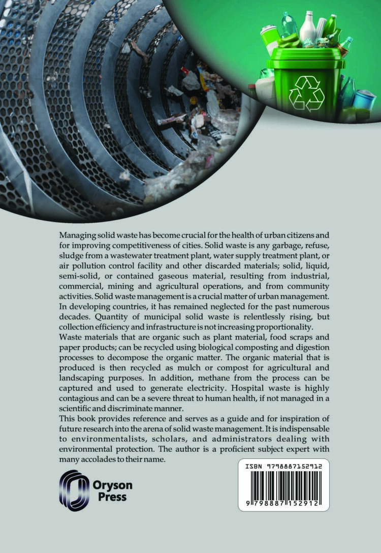 Solid Waste Engineering – Oryson Press