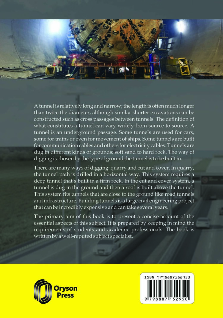 Tunnel Engineering – Oryson Press